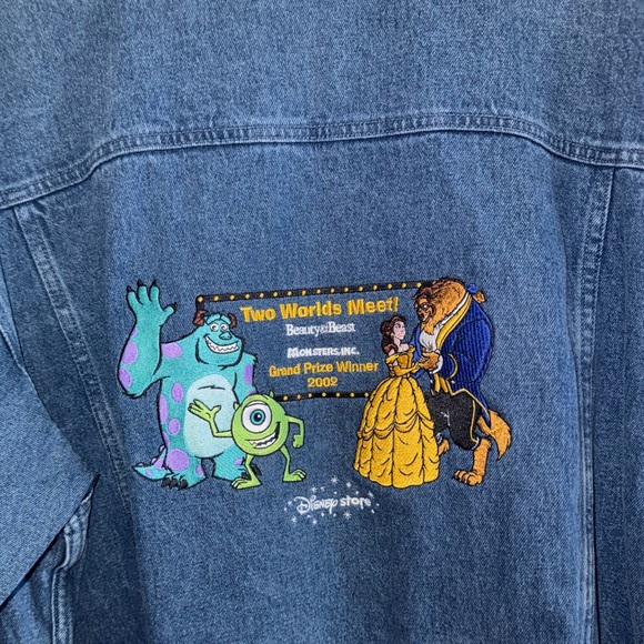 Disney | Jackets & Coats | Disney Denim Jacket | Poshmark